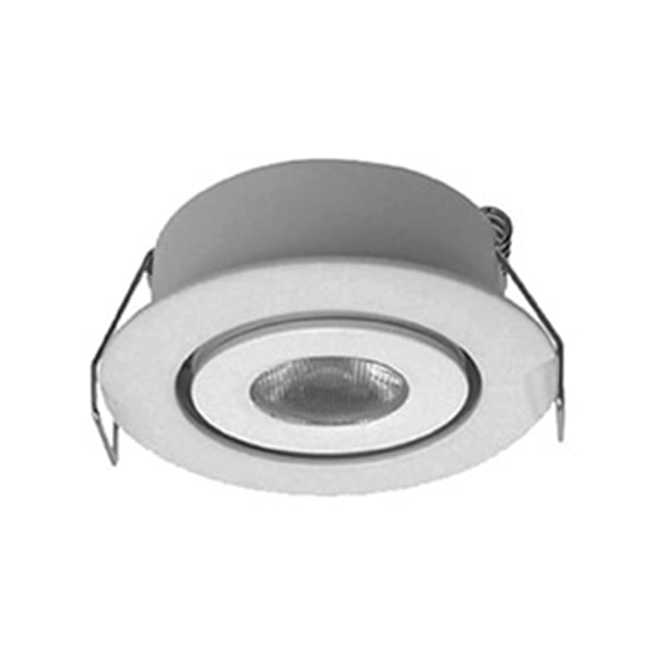 FOCO LED SPOT 1W 3.000°K COLOR GRIS - Ledconcept