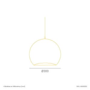 LÁMPARA COLGANTE TAJ COOPER - Ledconcept