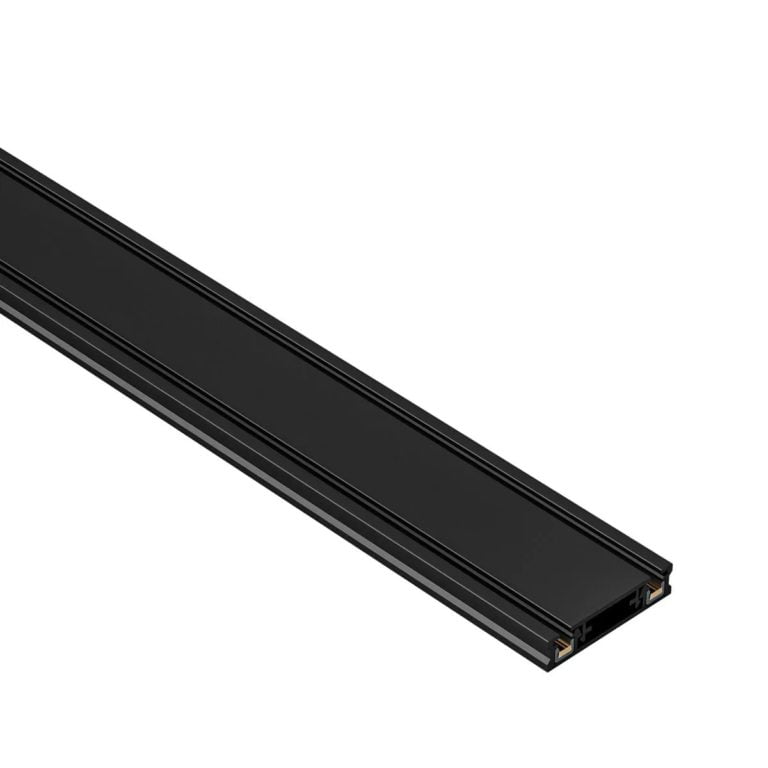 RIEL MAGNÉTICO DE 2 METROS NEGRO - Ledconcept